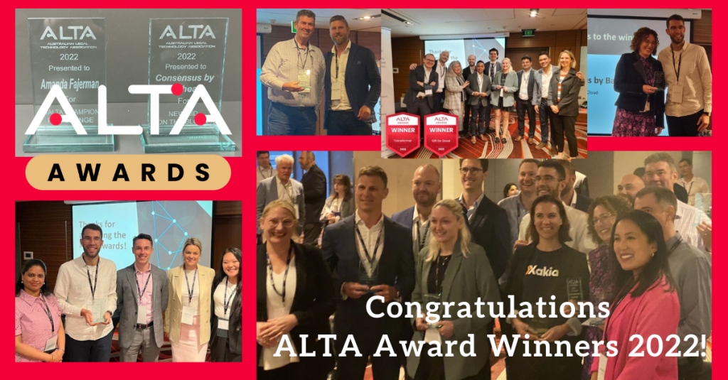 Congratulations to our movers, shakers and changemakers in LegalTech ...